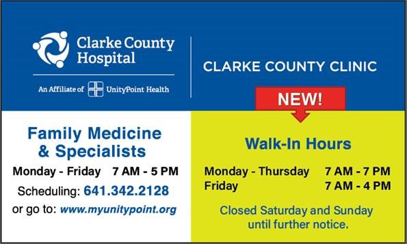 Specialty Clinics | Clarke County Hospital